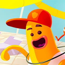 POOL PARTY PANIC ™ » Juego GRATIS en jugarmania.com